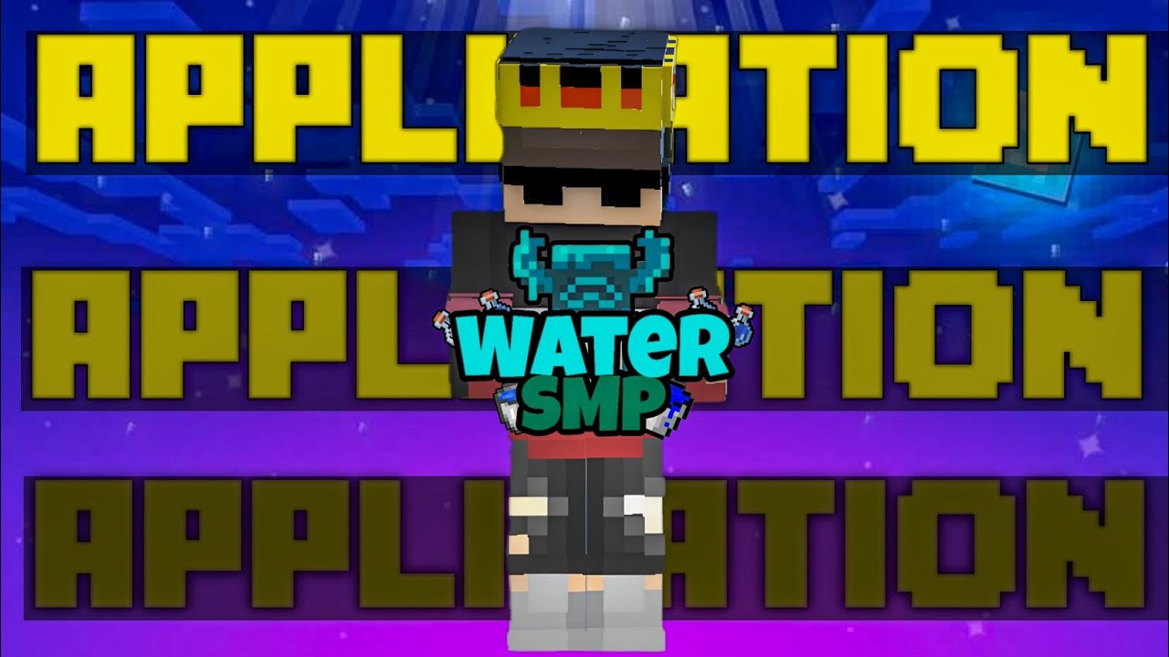 The best ever application to join water smp @WaruSpider - YouTube
