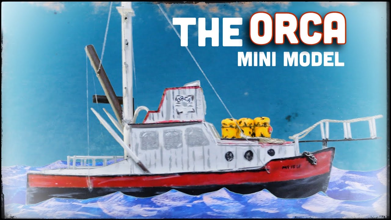 The Orca from Jaws - Mini Model - YouTube