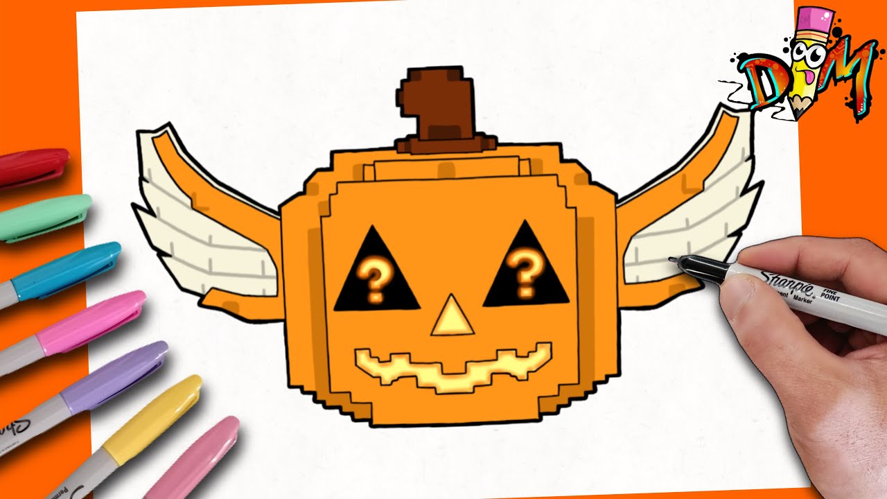 Como Dibujar a Spooky Locky Block de Steal a Brainrot | how to draw a ...