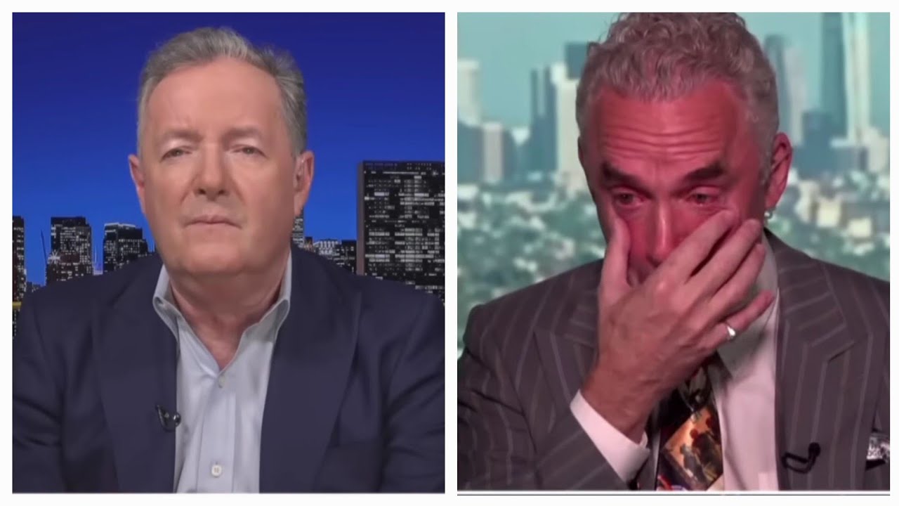 Jordan Peterson CRYING on Piers Morgan Show - YouTube
