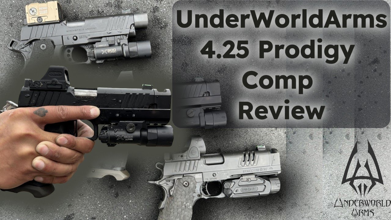 UnderWorld Arms Springfield Prodigy 4.25 Compensator Vs Staccato XC ...