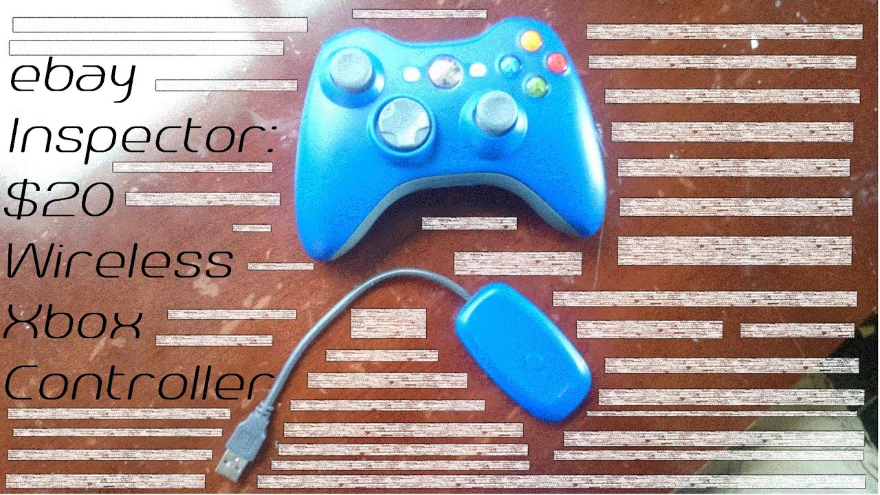 How Good is a $20 Xbox Controller From ebay? - YouTube