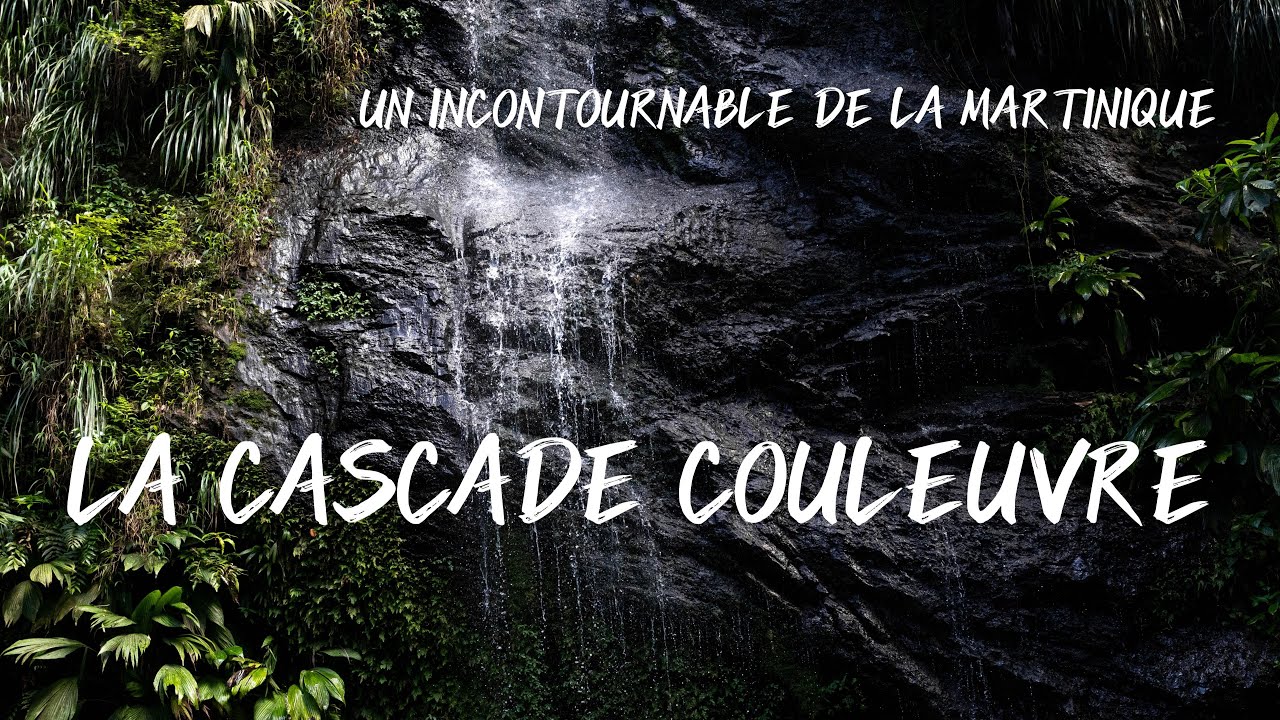 La plus haute cascade de la Martinique, la Cascade Couleuvre - YouTube