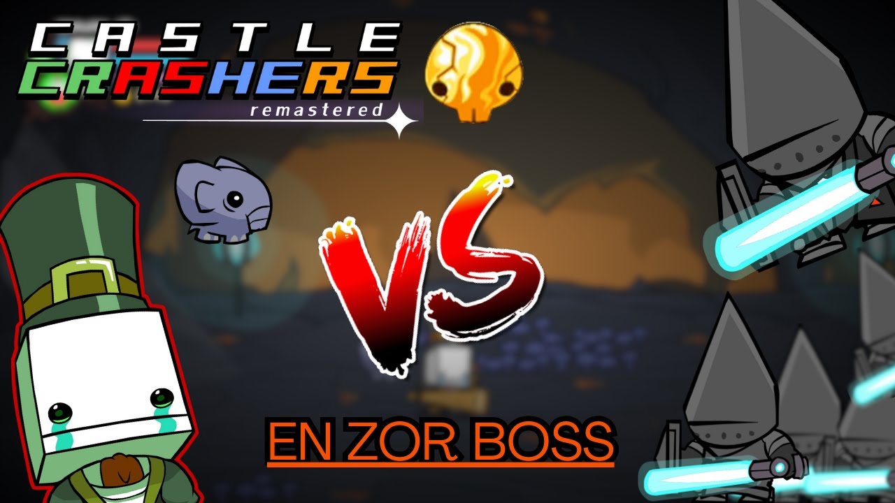 EN ZOR BOSS (opsiyonel) - Castle Crashers İnsane Mod 4.Bölüm - YouTube