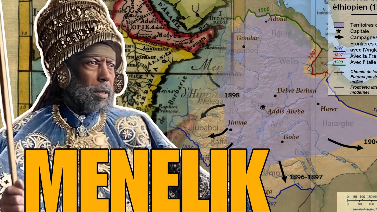 The untold history of the Great king MENELIK The Second - YouTube