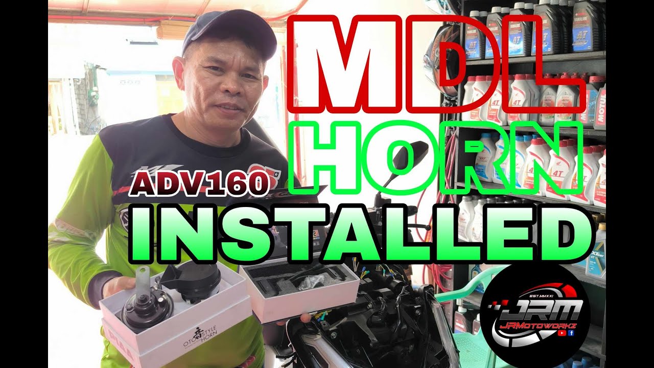 ADV160 WIRING MDL AND HORN INSTALLATION | LATEST AND HOTTEST WIRING ...