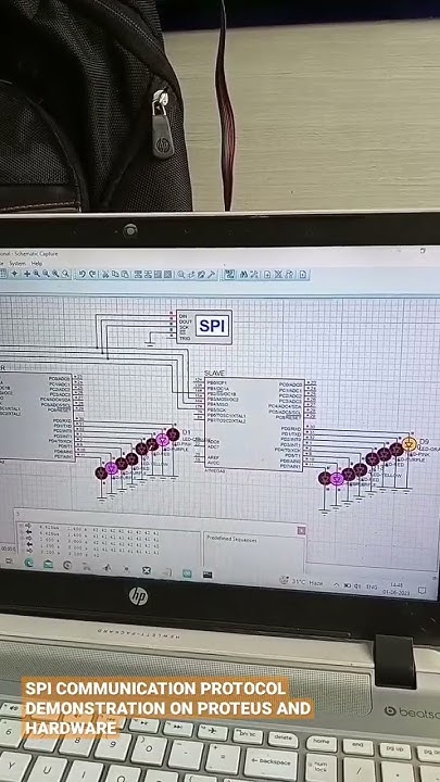 Spi Communication Protocol Explanation Atmega Proteusembeddedsystems Atmel Embedded Youtube