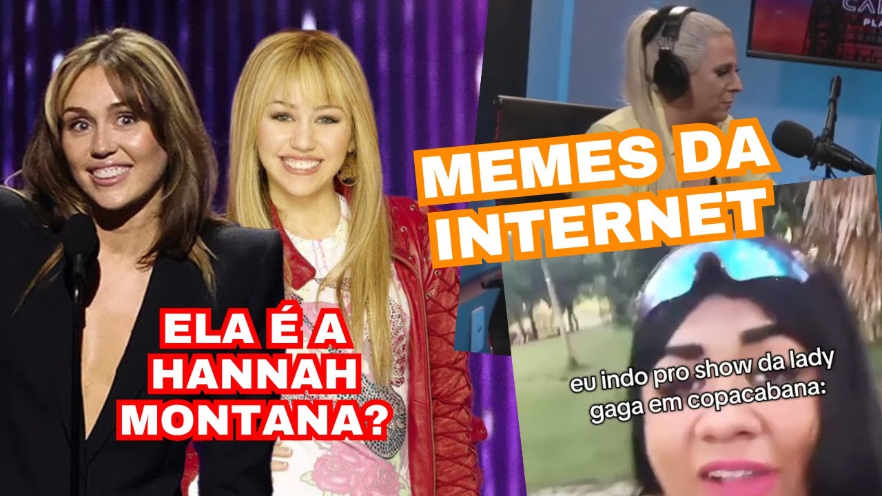 Miley Cyrus é a Hannah Montana? Memes da internet - YouTube