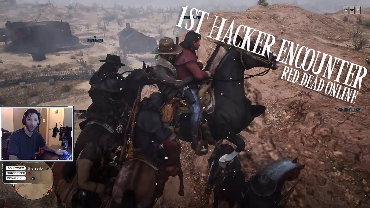 My 1st Hacker Encounter in Red Dead Online! - YouTube