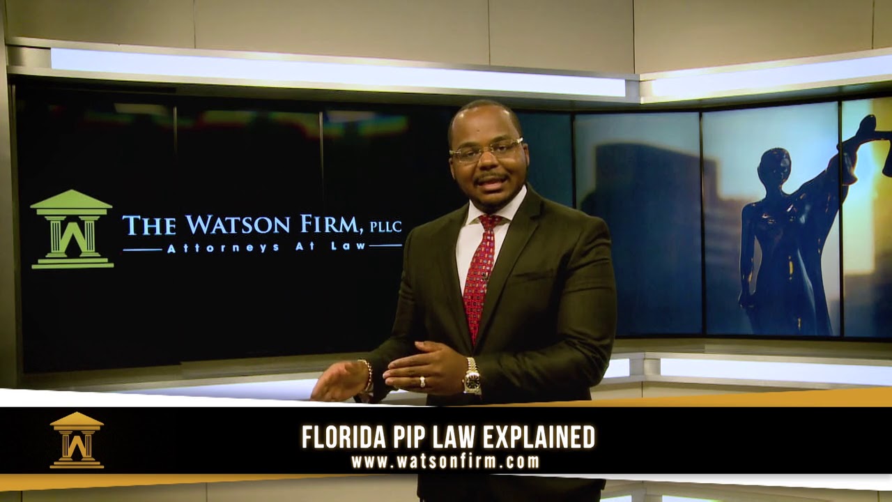 Florida Car Accident PIP Law Explained by Attorney Aaron Watson - YouTube