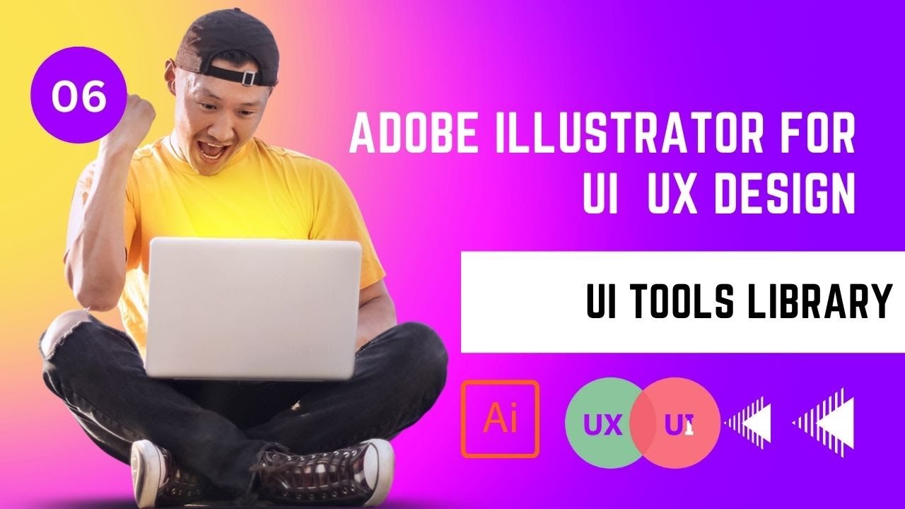 6 Adobe illustrator For UI UX DesignUI Tools Library - YouTube
