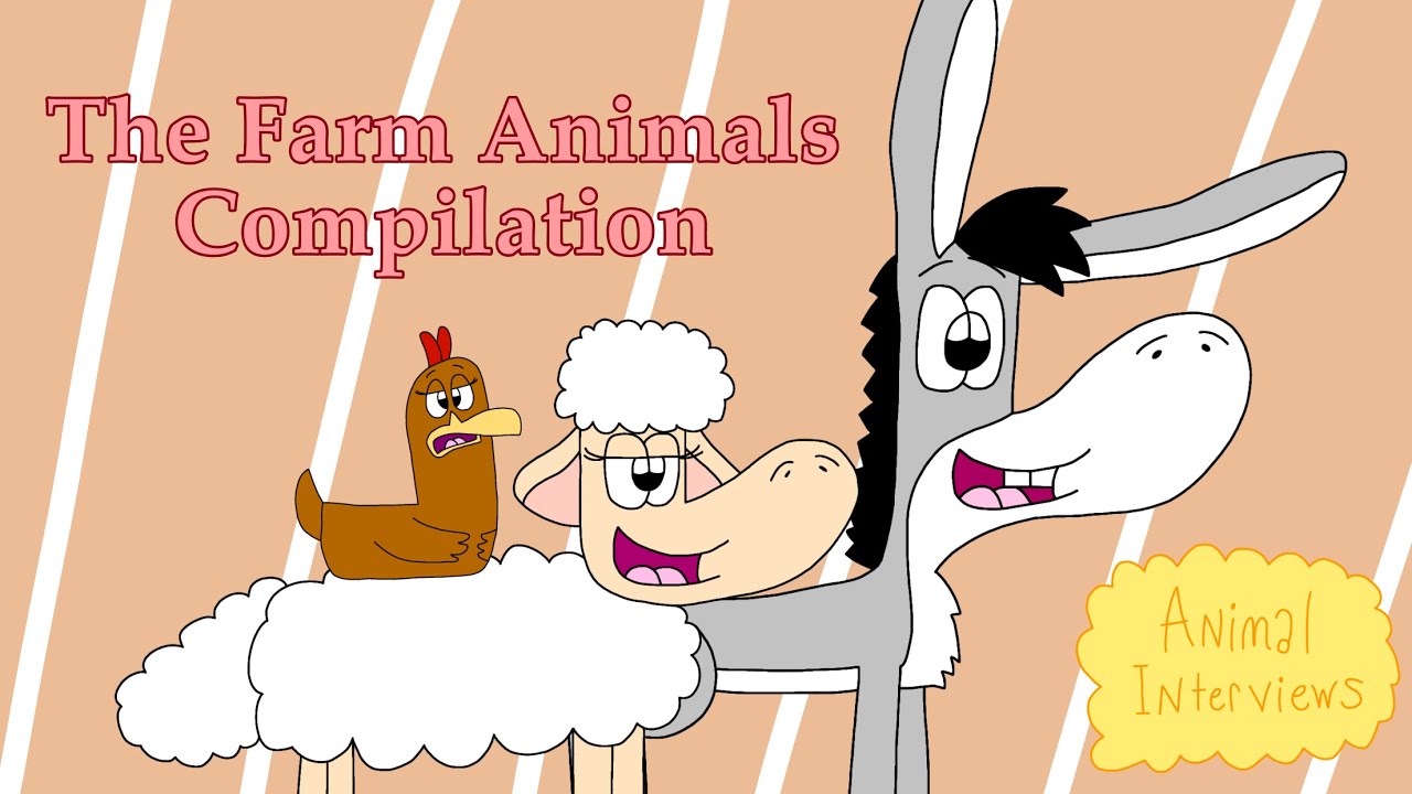Animal Interviews: The Farm Animals Compilation - YouTube