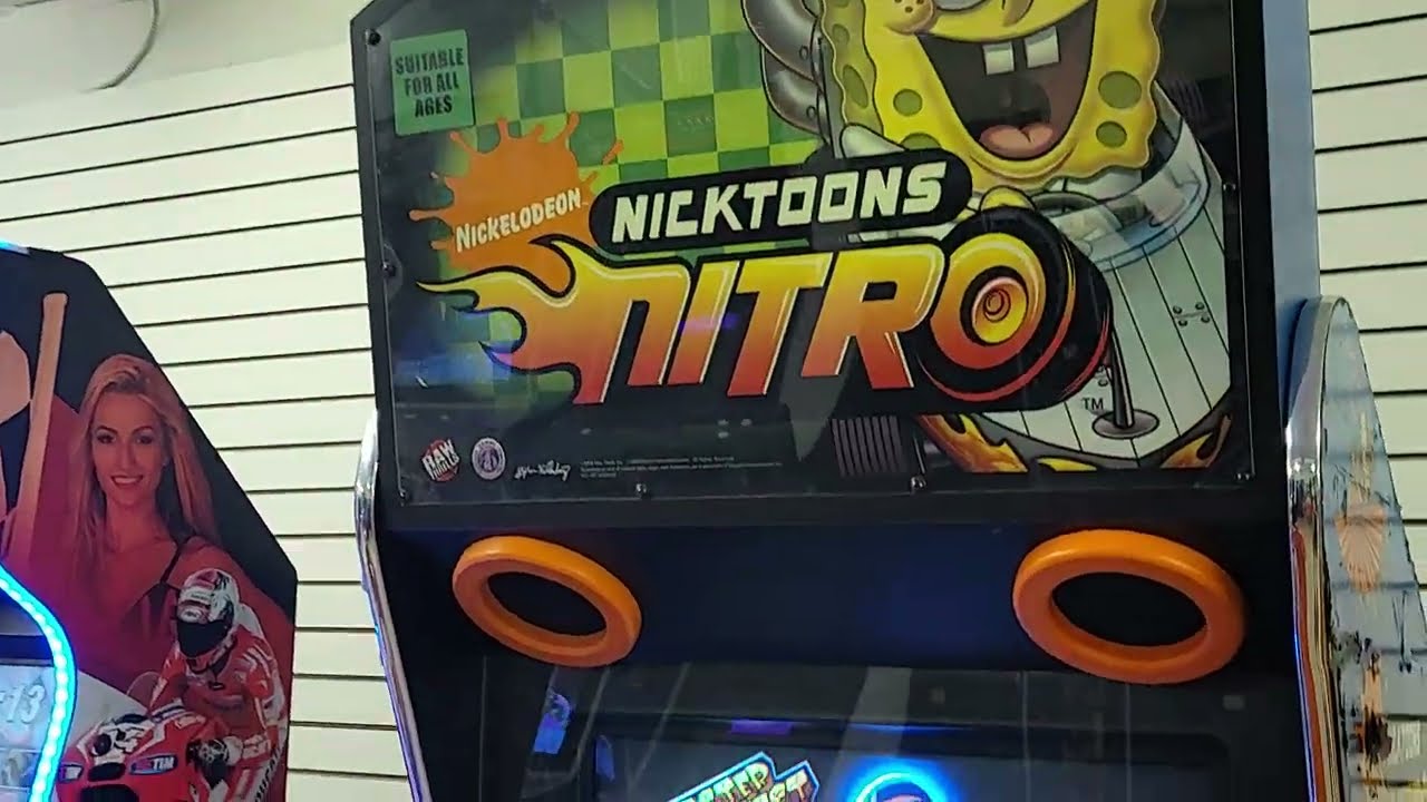 Nicktoons Nitro Racer October Arcade Auction at BidderBros.com - YouTube
