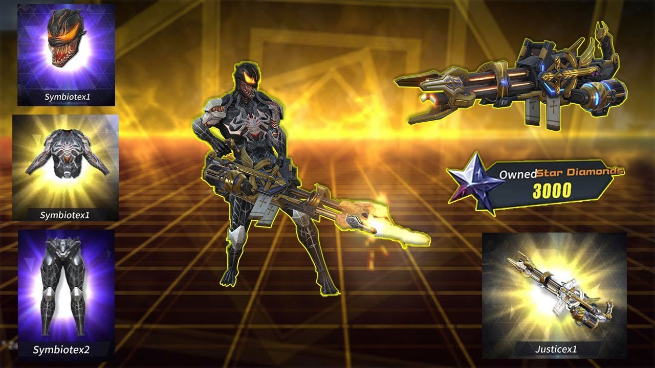 We got Star Diamonds‼️ New Justice Minigun and tons of new skins ...