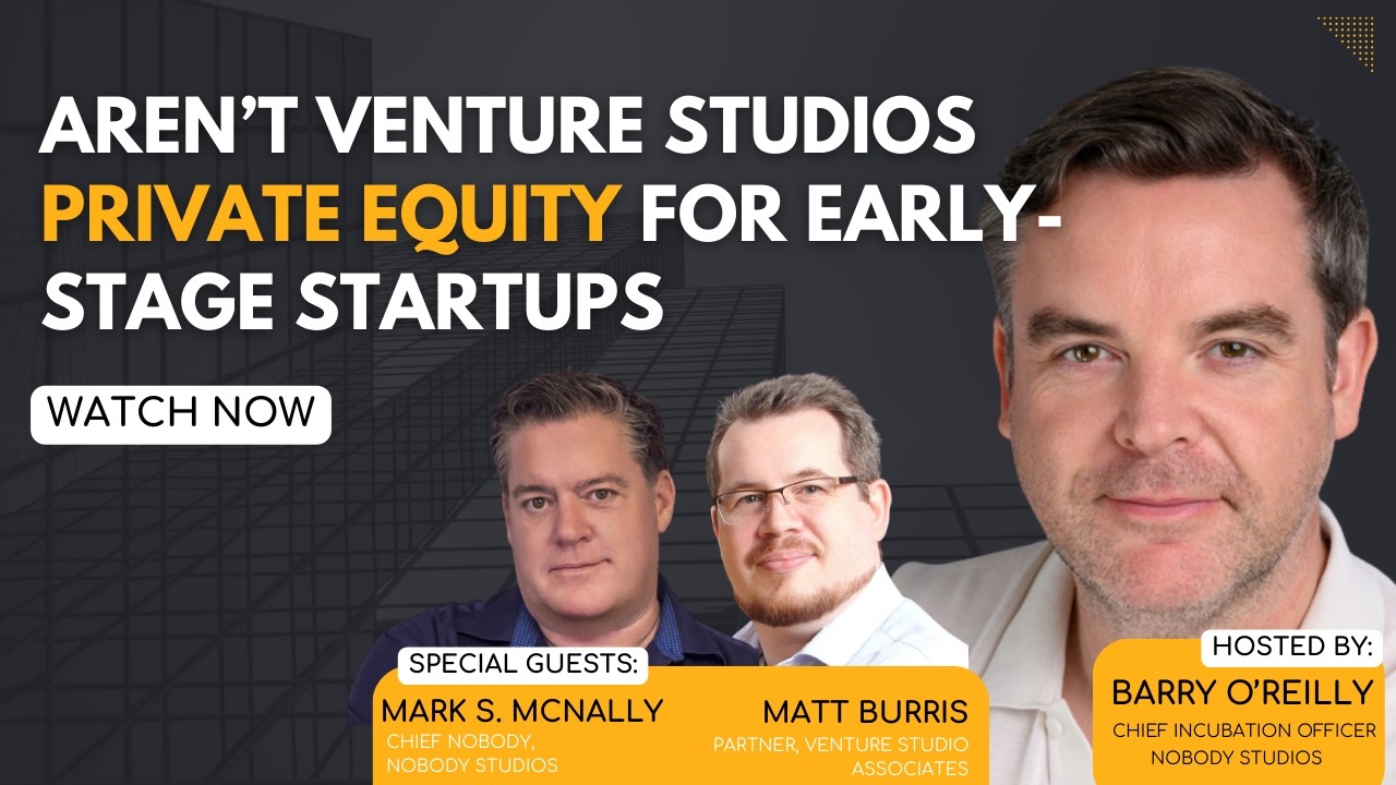 How Venture Studios Are Revolutionizing Early Stage Start Up - YouTube
