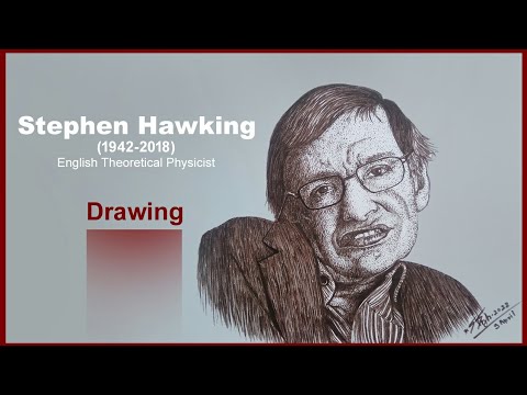 Drawing Stephen Hawking - YouTube