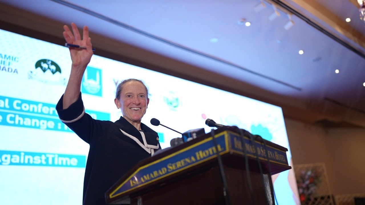 Leslie Scanlon; Canadian High Commissioner to Pakistan talks at the ...