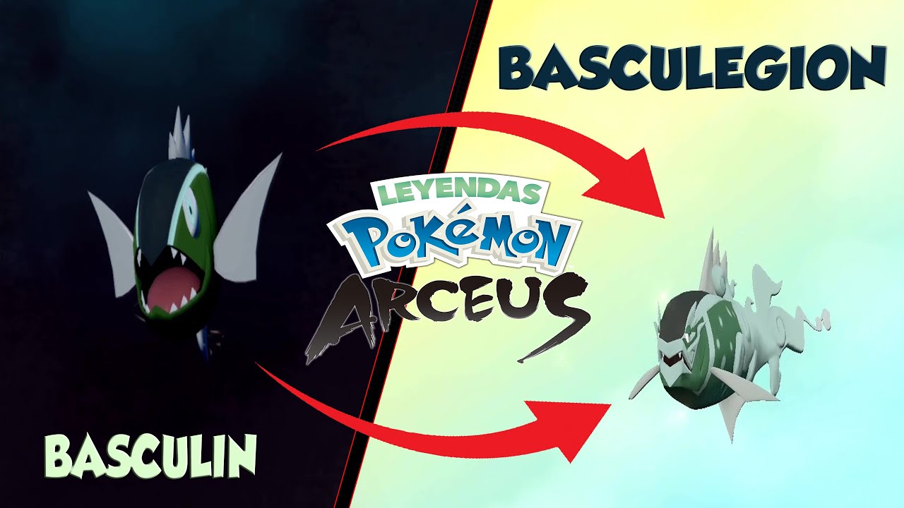 Como evolucionar de BASCULIN a BASCULEGION en Leyendas Pokemon: Arceus ...