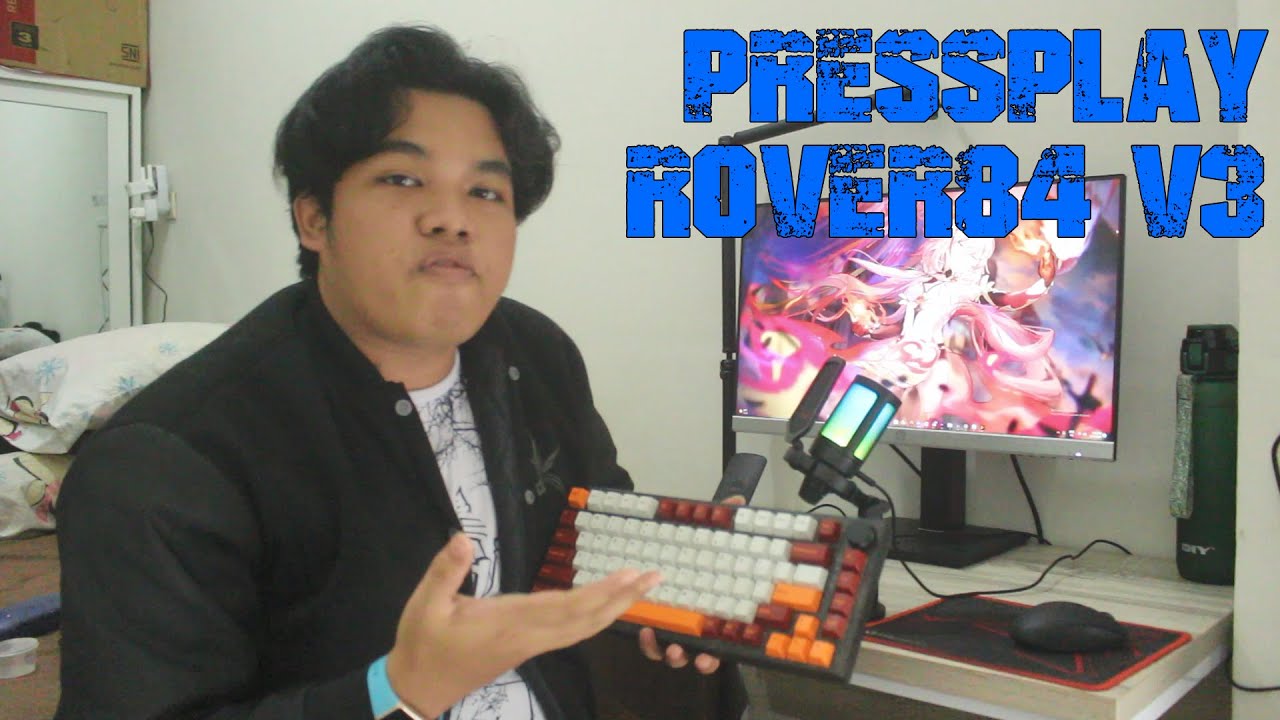 KEYBOARD BUKAN SEMBARANG KEYBOARD! | Review PressPlay Rover84 V3 - YouTube