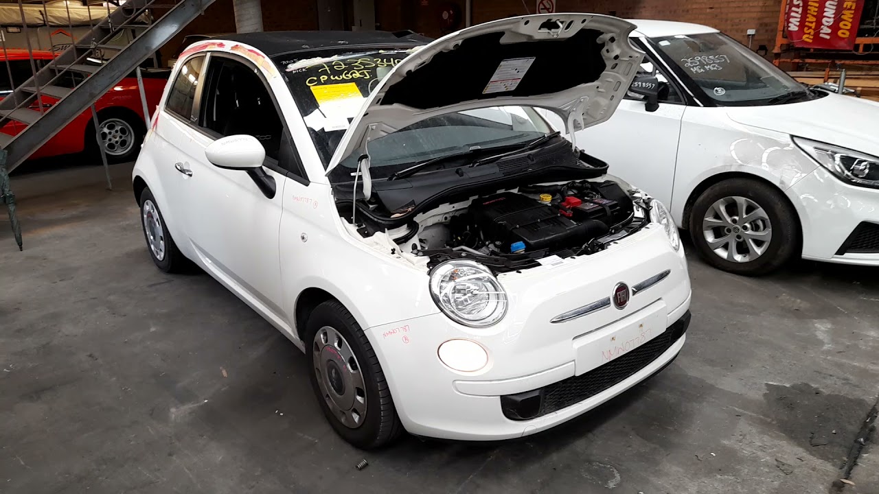 2013 FIAT 500 1.2i ENGINE TEST NMW07787 - YouTube