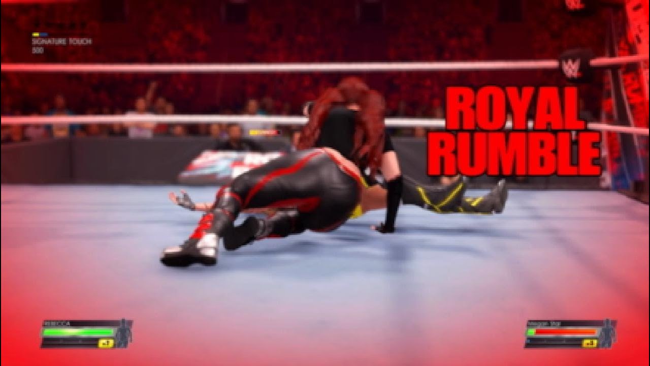 WWE 2K22 ROYAL RUMBLE MEGAN STAR VS REBECCA WWE WOMENS CHAMP!!!!!!!!!!!!!!!!!!!!!!!!! - YouTube