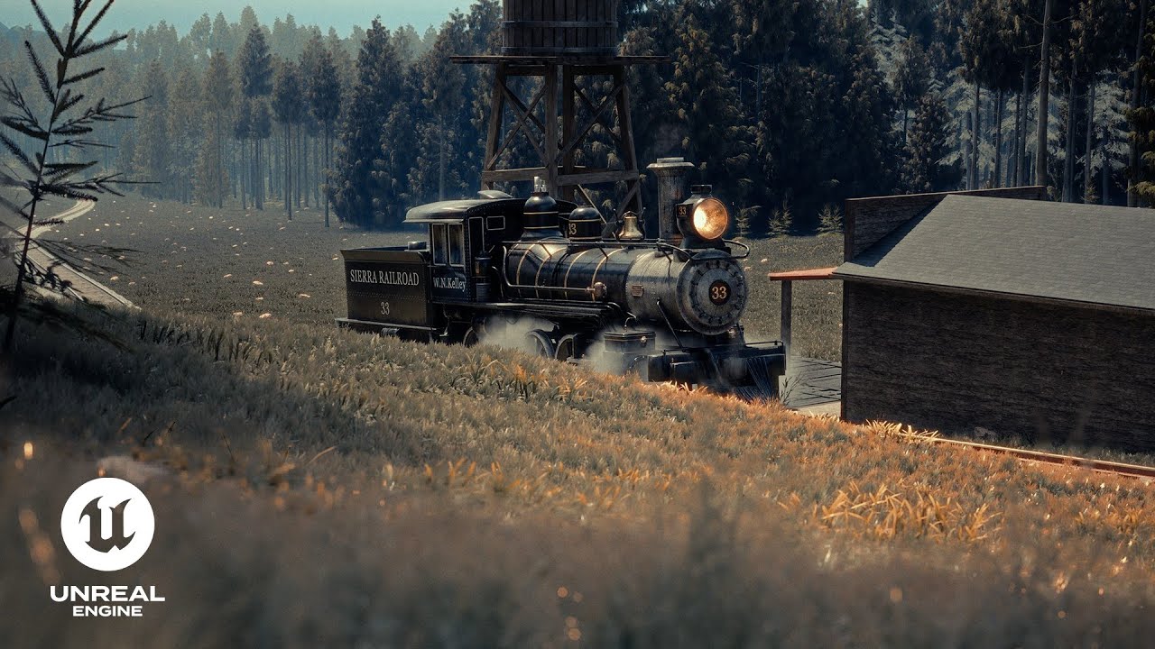 Steam & Steel – Epic 4K Steam Train Journey in Unreal Engine - YouTube
