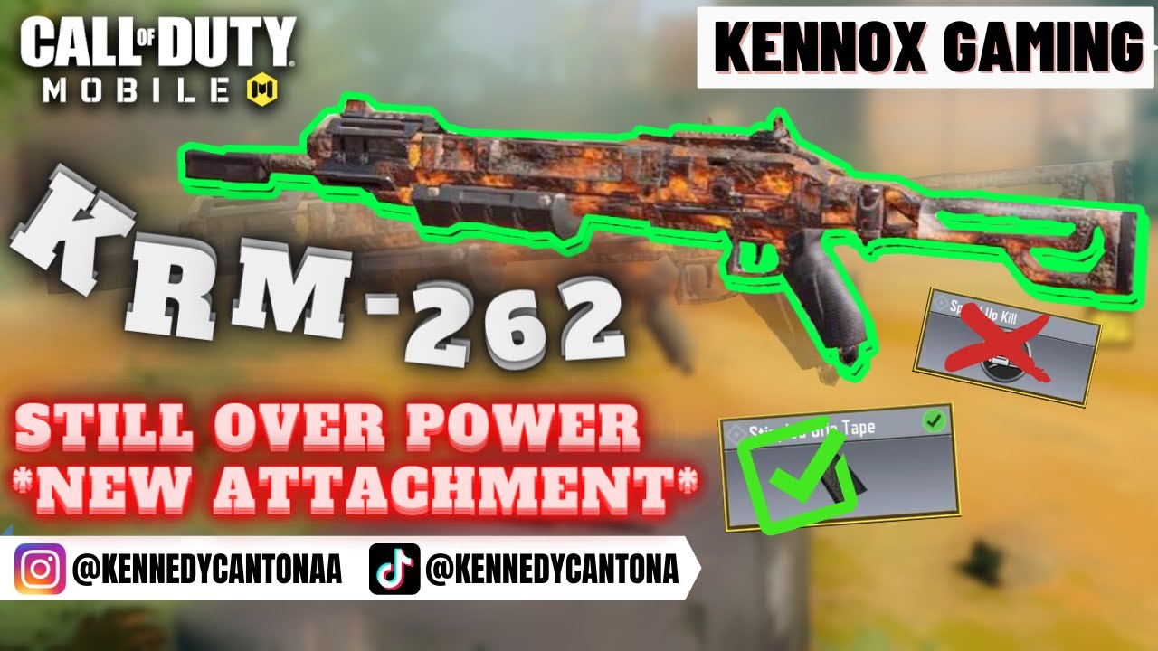 KRM-262 still OVER POWER??!! | KRM-262 Attachment | COD MOBILE ...