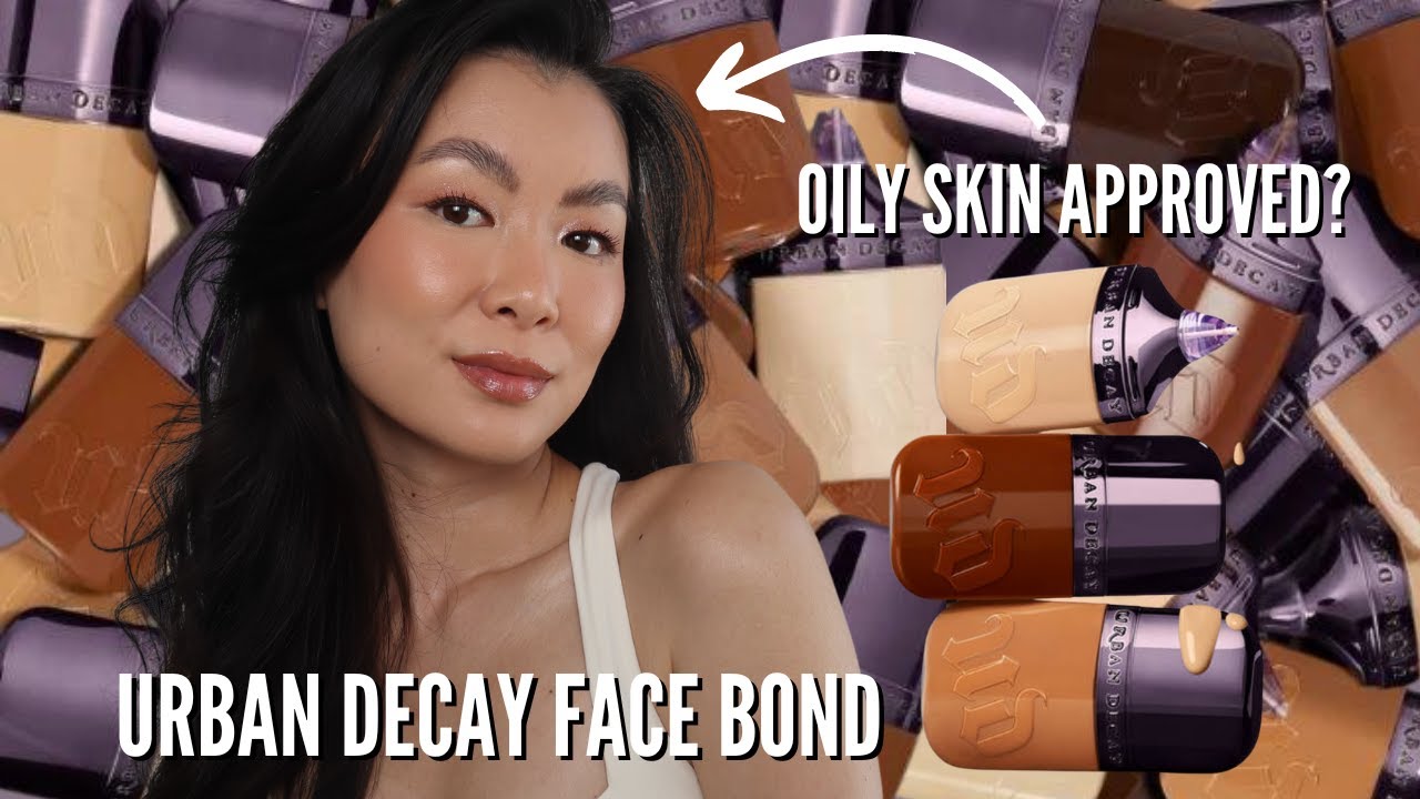 Urban Decay Face Bond Self Setting Waterproof Foundation Review | Oily ...
