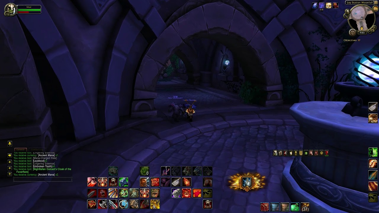leyline feed ley station moonfall quest LOCATION wow world of Warcraft ...