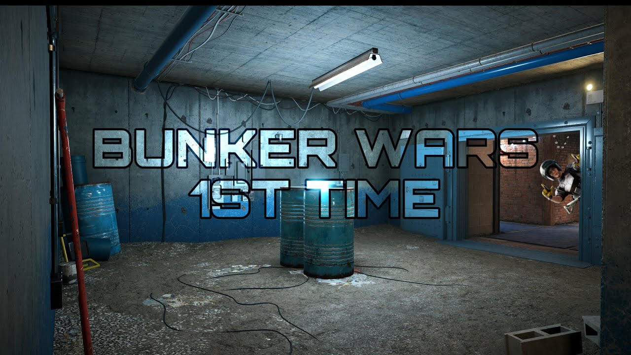 2v2 Bunker Wars 1st Time "Trigger Finger is KRAZY" - YouTube
