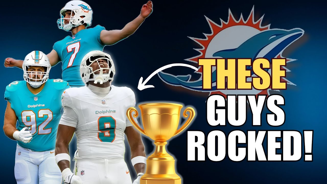 Miami Dolphins 2024: These Players Made a Huge Impact! - YouTube