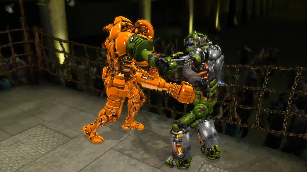 REAL STEEL THE VIDEO GAME - SCRAPBOT vs ZEUS - YouTube