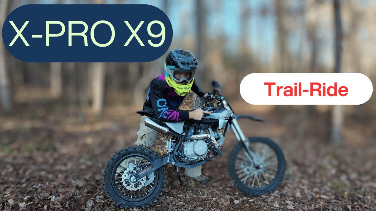 X-pro X9 Trail Ride - YouTube