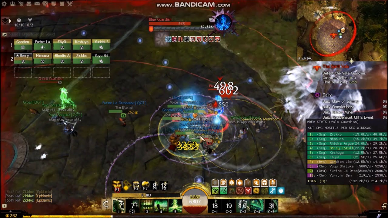 GW2 [QGT] VG - Clown PoV - 5min left - YouTube