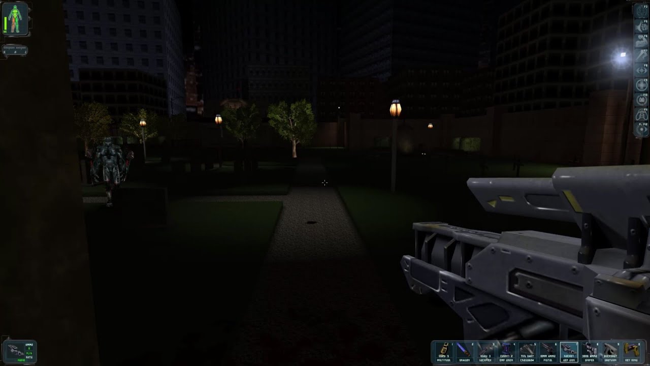 DEUS EX [PC] - gameplay walkthrough, medium difficulty - YouTube