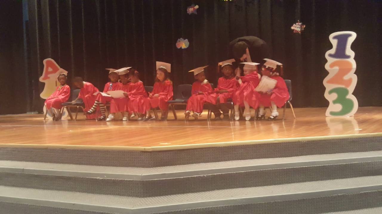 Julia Chappell (Juju) pre k graduation from Woodrow Wilson's early ...