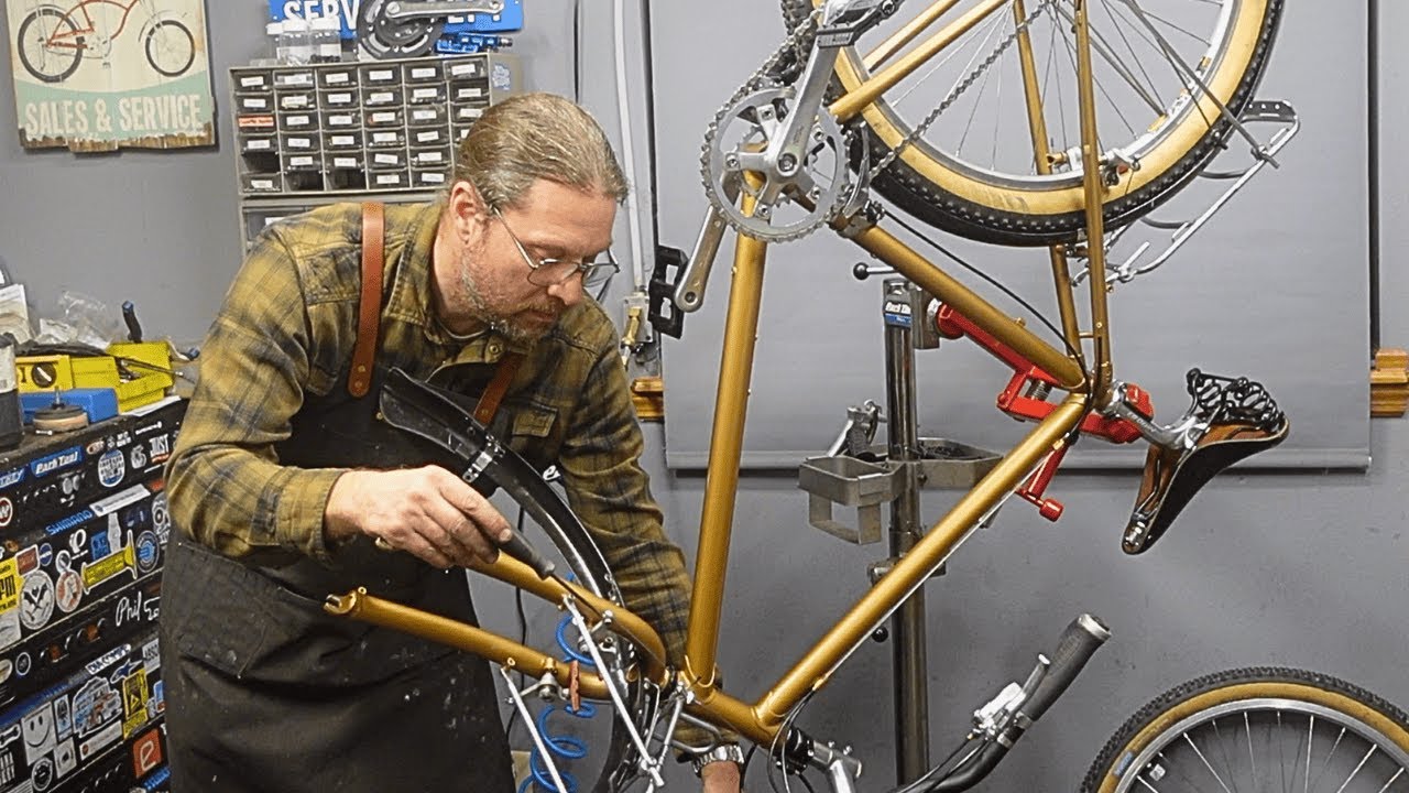 Custom Bikepacking ATB Touring Bike Build | Fenders and racks | Vintage ...