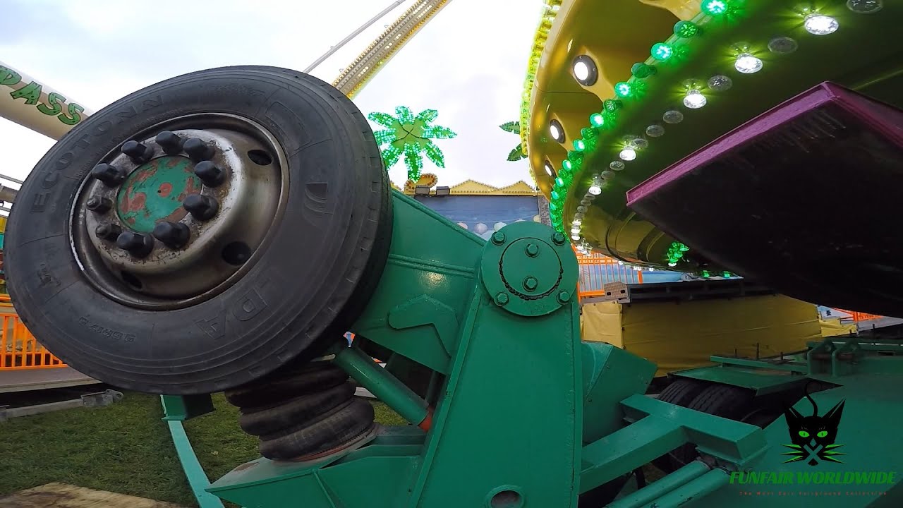 Huss Ride Power Engine Drive POV: Unleash the FRISBEE Madness! 🇬🇧 - YouTube