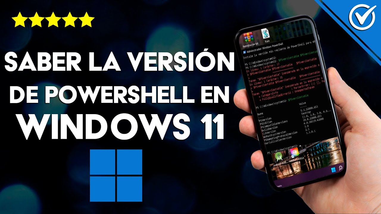 ¿Cómo saber la versión instalada de POWERSHELL en mi PC WINDOWS 11? - Fácilmente - YouTube