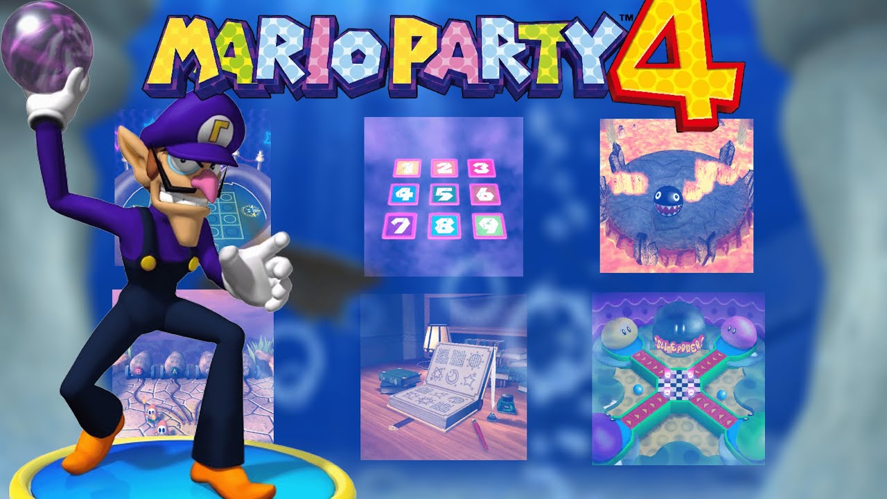 Mario Party 4 All 60 Minigames (GameCube) - YouTube