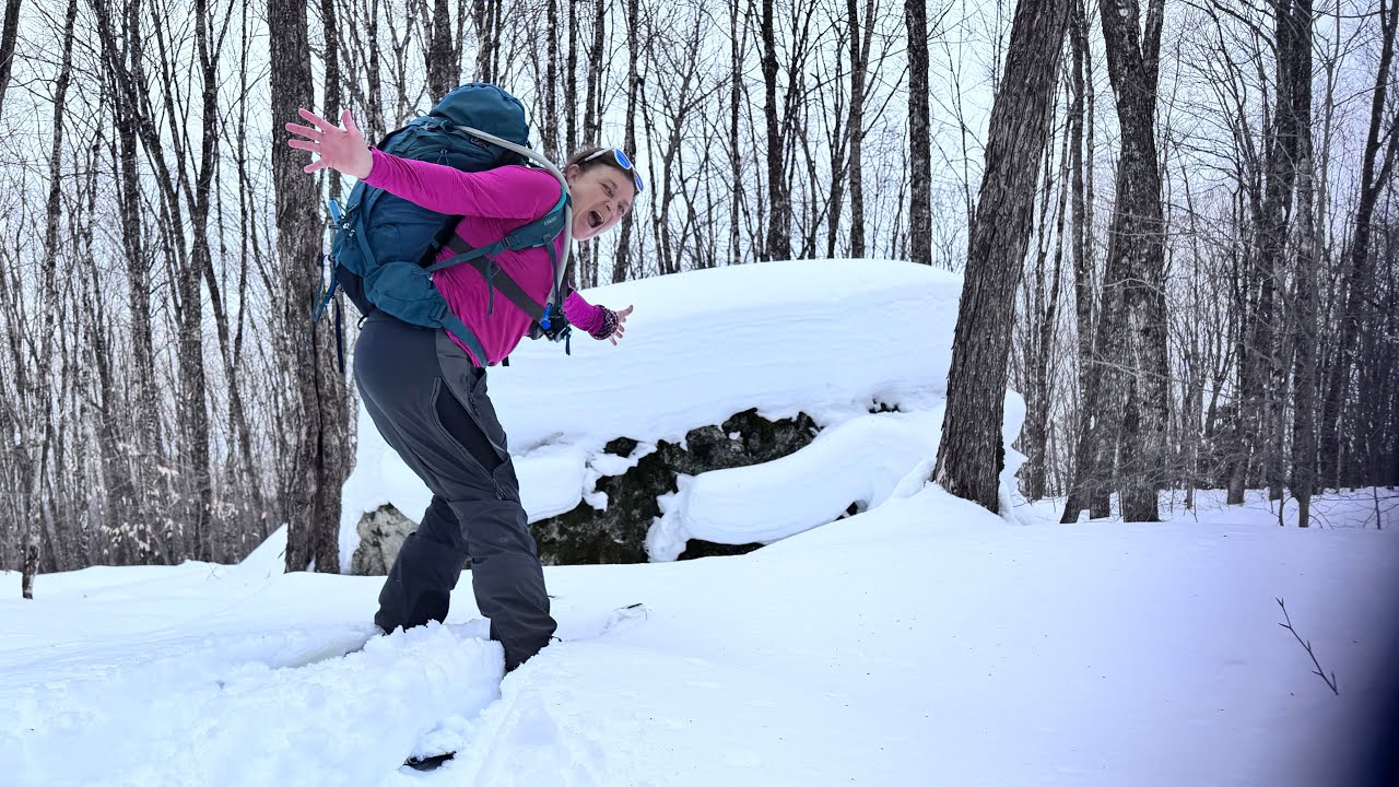 Hot February skin to slushy mushy turns - YouTube