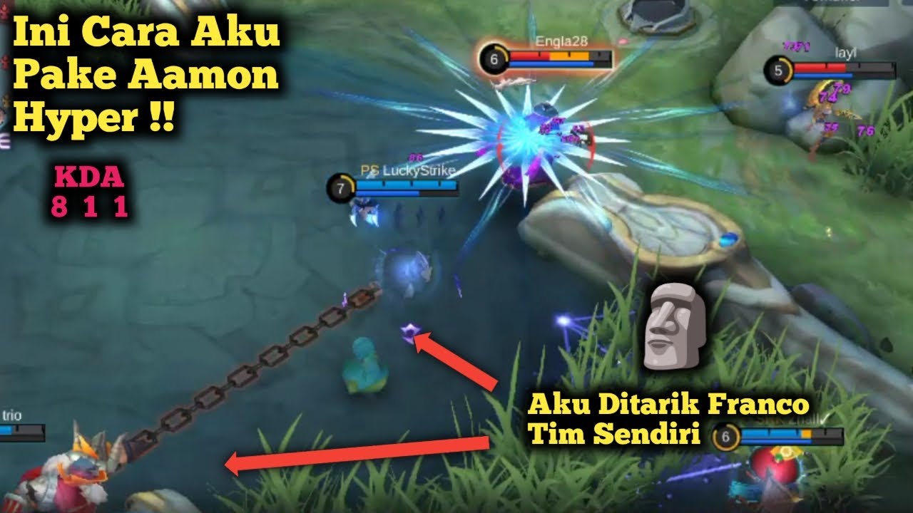 Pake Mas Amon Hyper Lagi Soalnya Enak Pakenya Heheheh - Aamon Gameplay ...