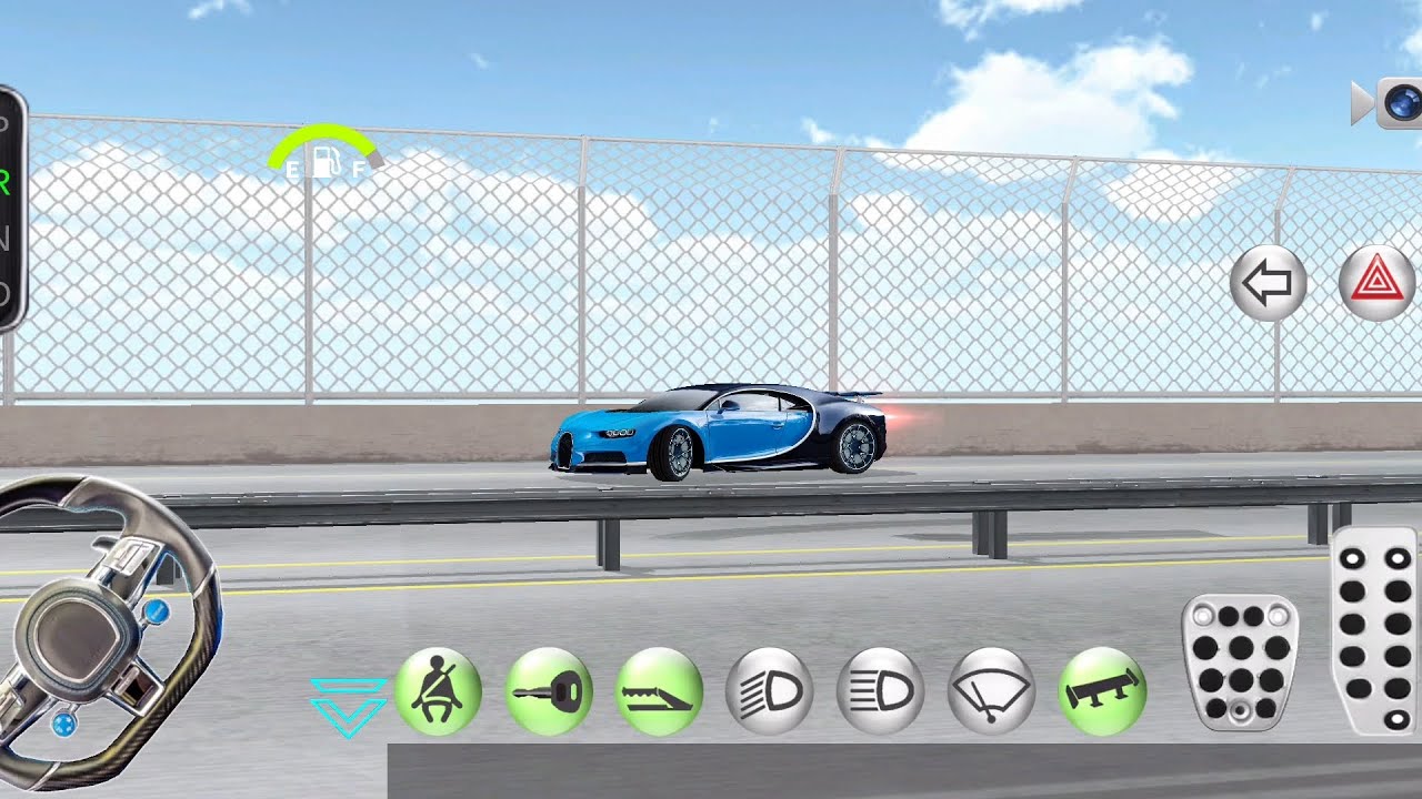 Bugatti driving in city and crashing. Watch the gameplay -android games ...