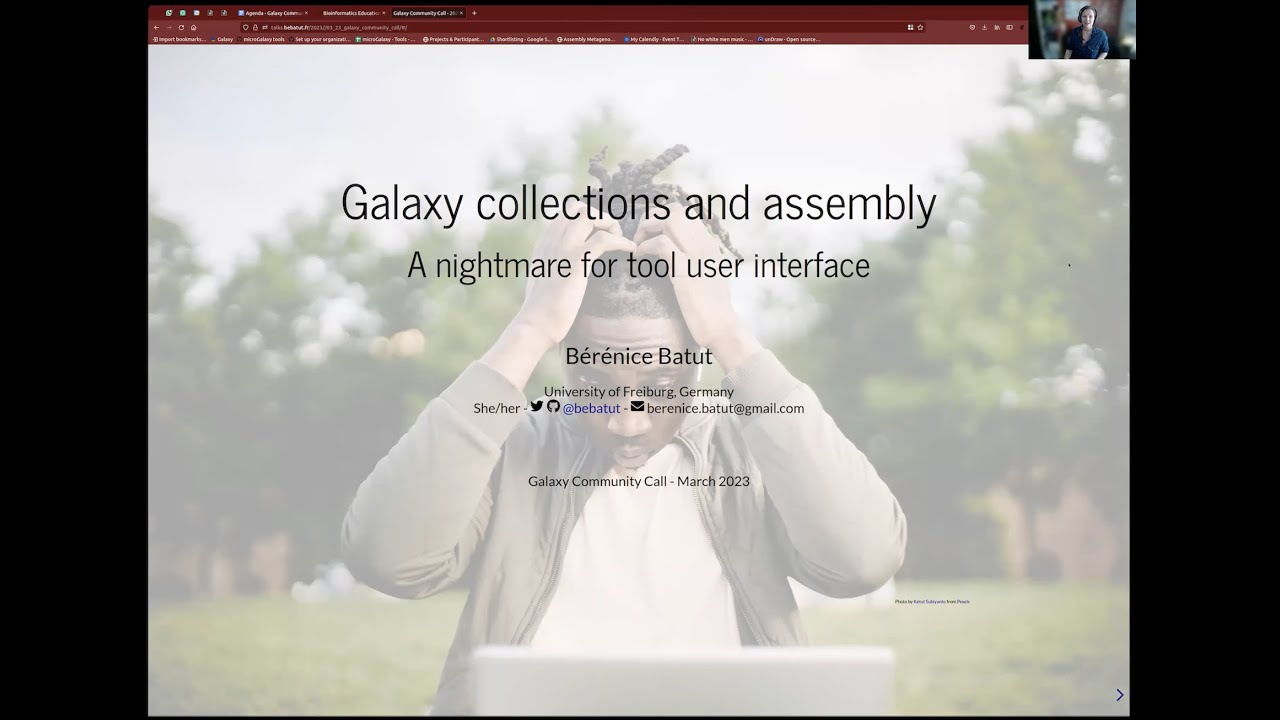 Galaxy Community Call: Galaxy collections and assembly - 2023/03/16 ...