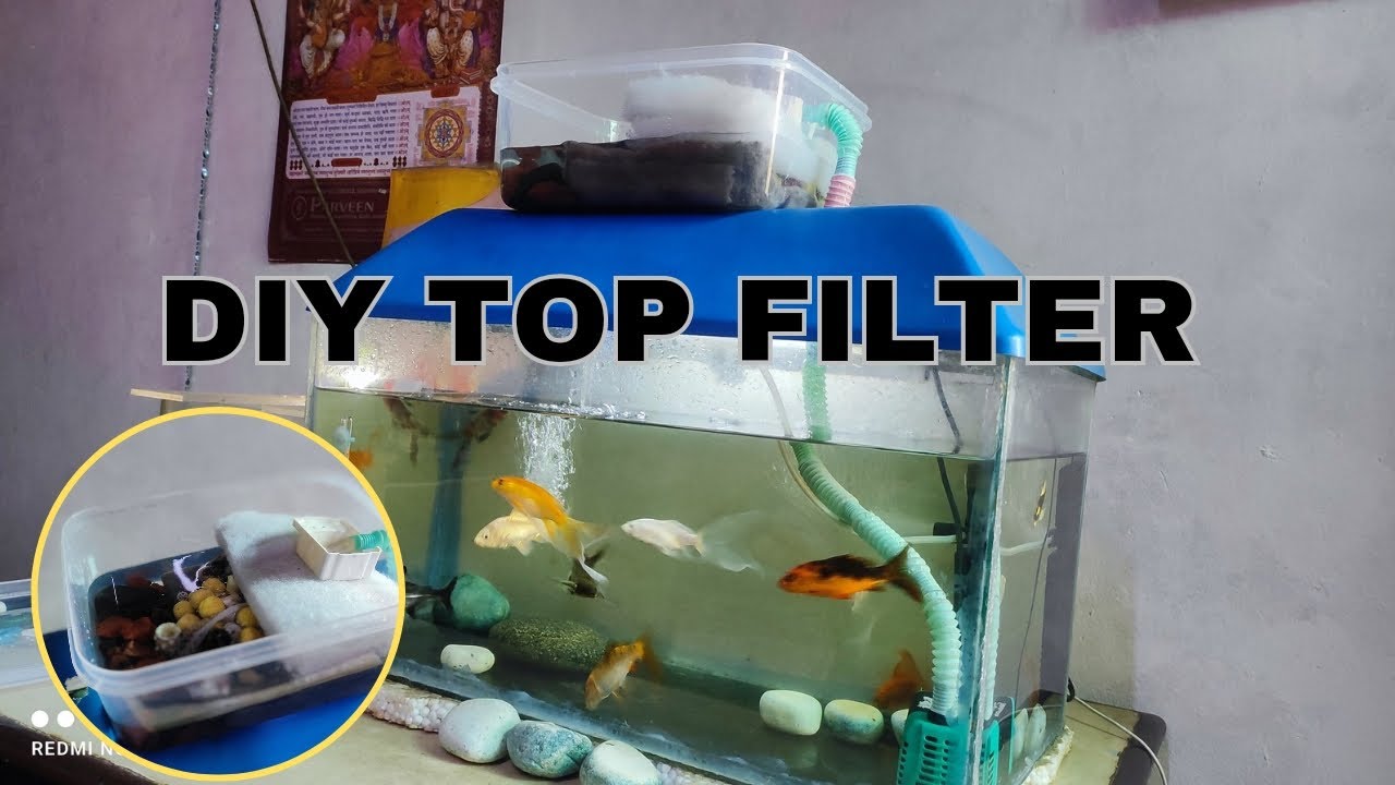 UPGRADE Your Aquarium with This DIY Top Filter Hack | KV VLOGSS - YouTube