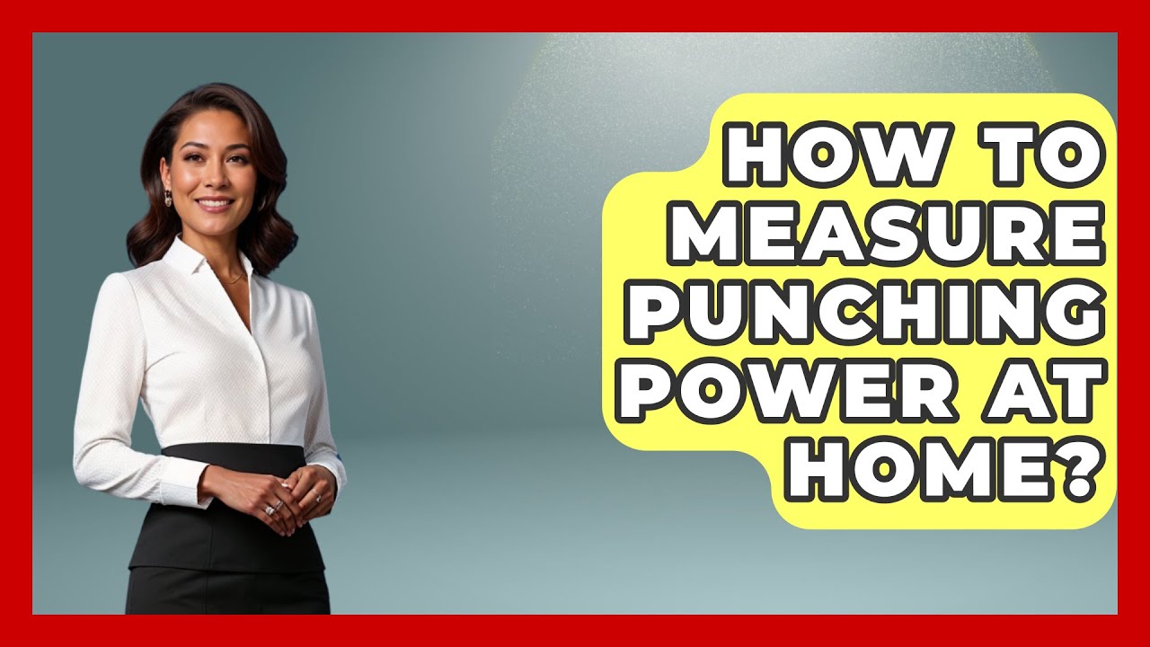 How To Measure Punching Power At Home? - Knock Out Reels - YouTube