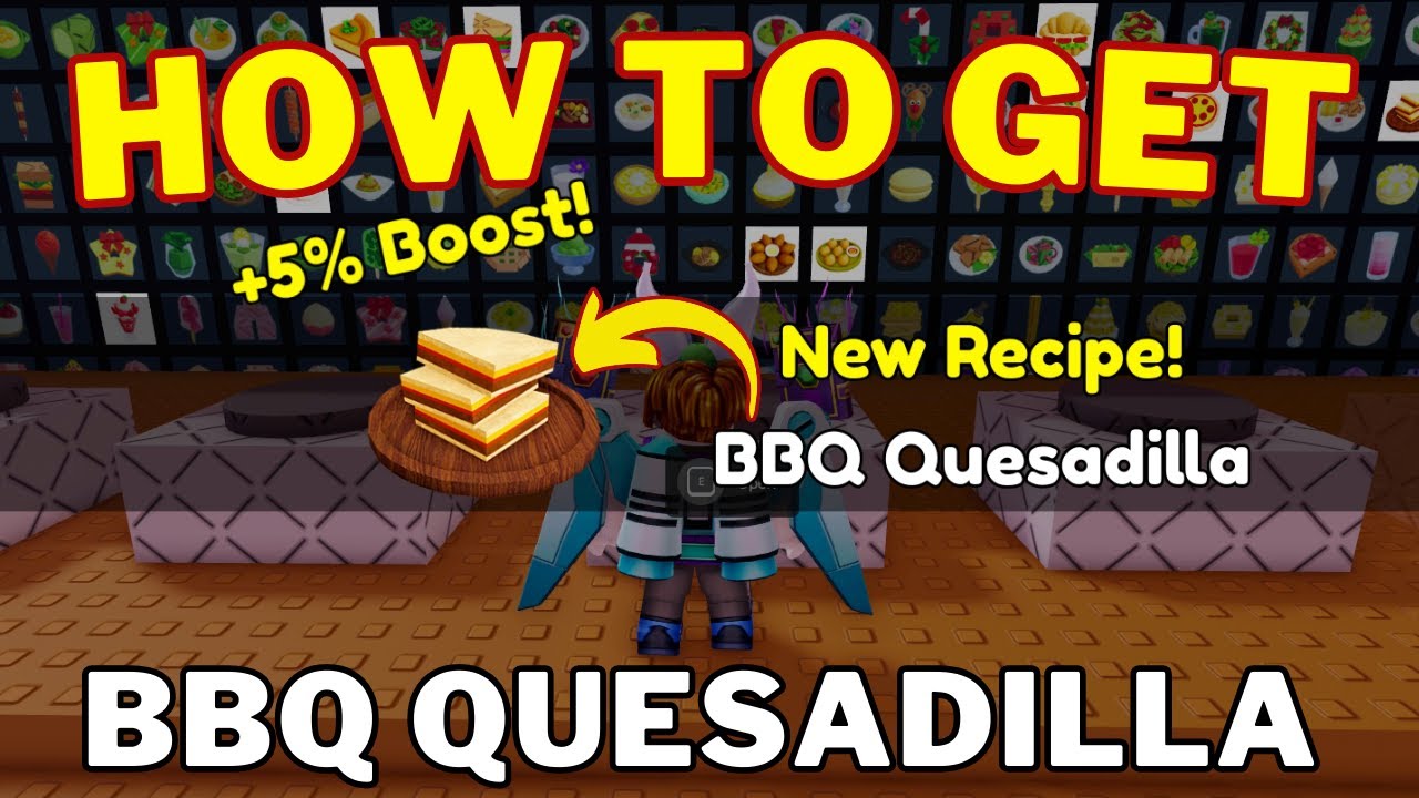 How To Make BBQ Quesadilla in Craft Food | BBQ Quesadilla Recipe ...
