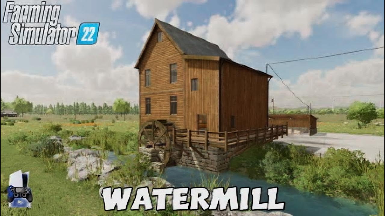 FS22 New Mod (console): Watermill | Mods in the spots # 331 - YouTube