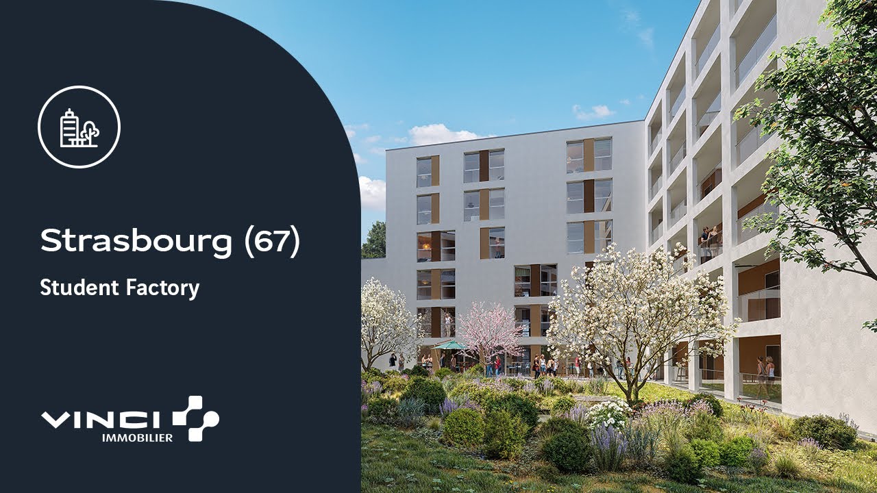 Appartement neuf à Strasbourg : Student Factory | VINCI Immobilier ...