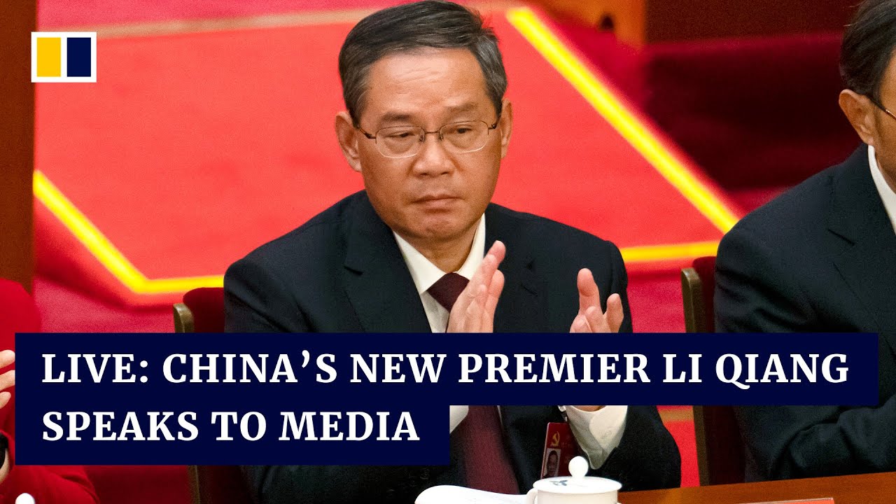 WATCH LIVE: China's new Premier Li Qiang speaks to foreign and local ...